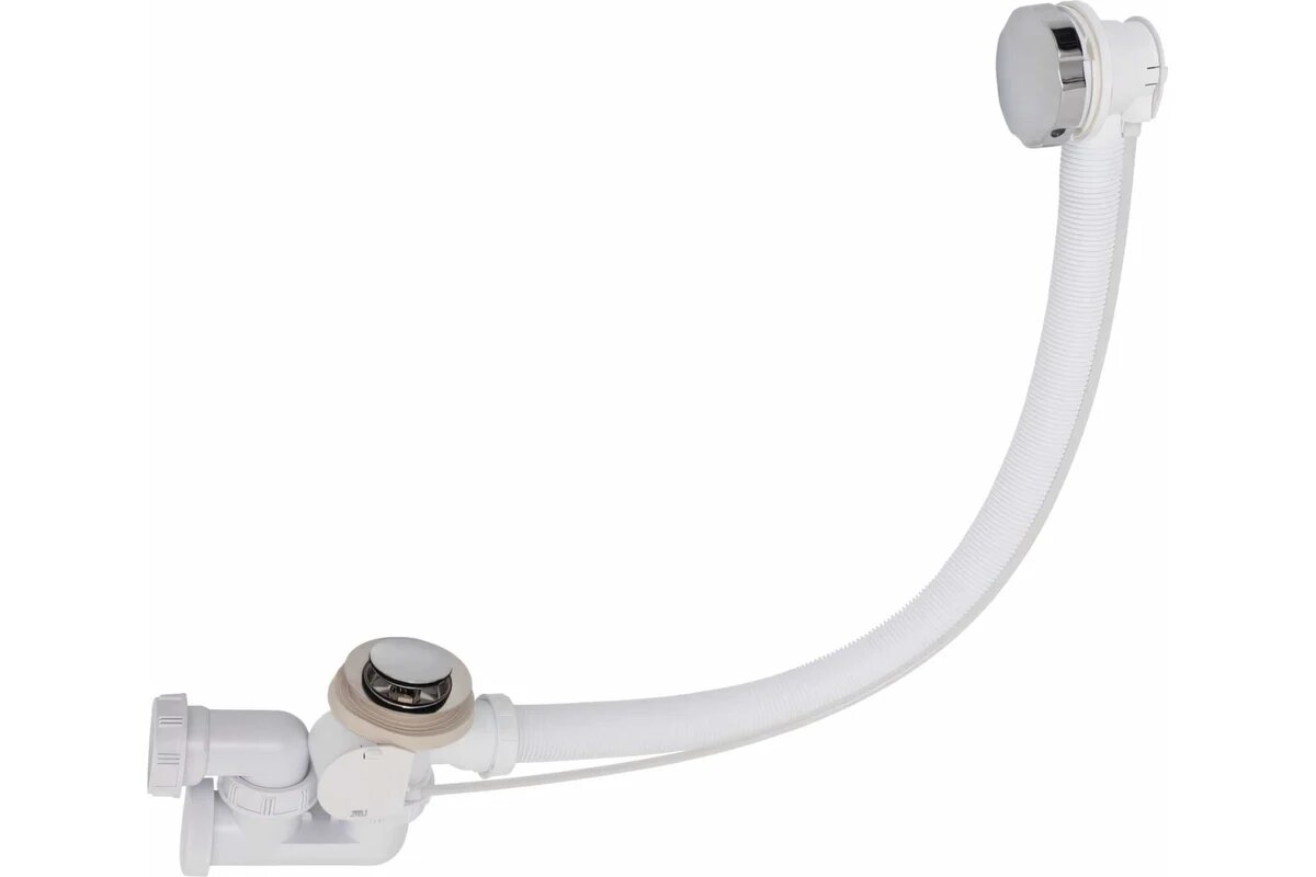 Aquanet слив перелив п/автомат V55R 70 см код 00264949 для ванной комнаты.