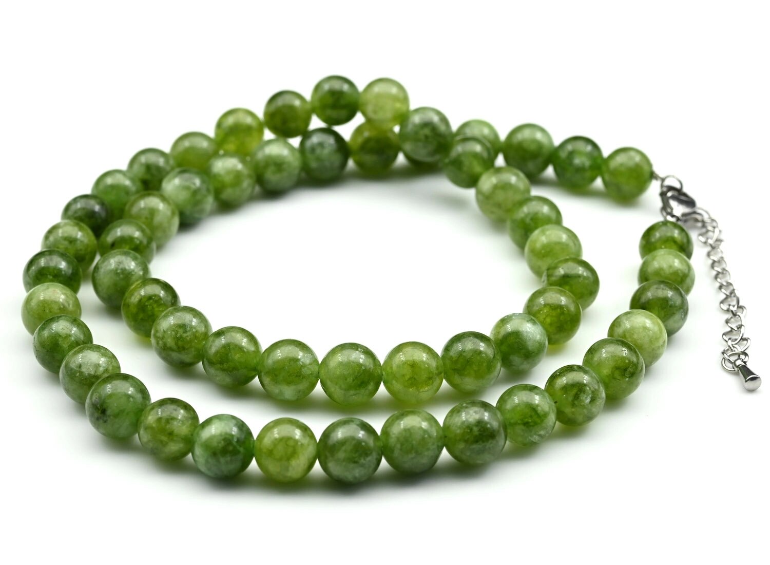 Бусы, кальцит