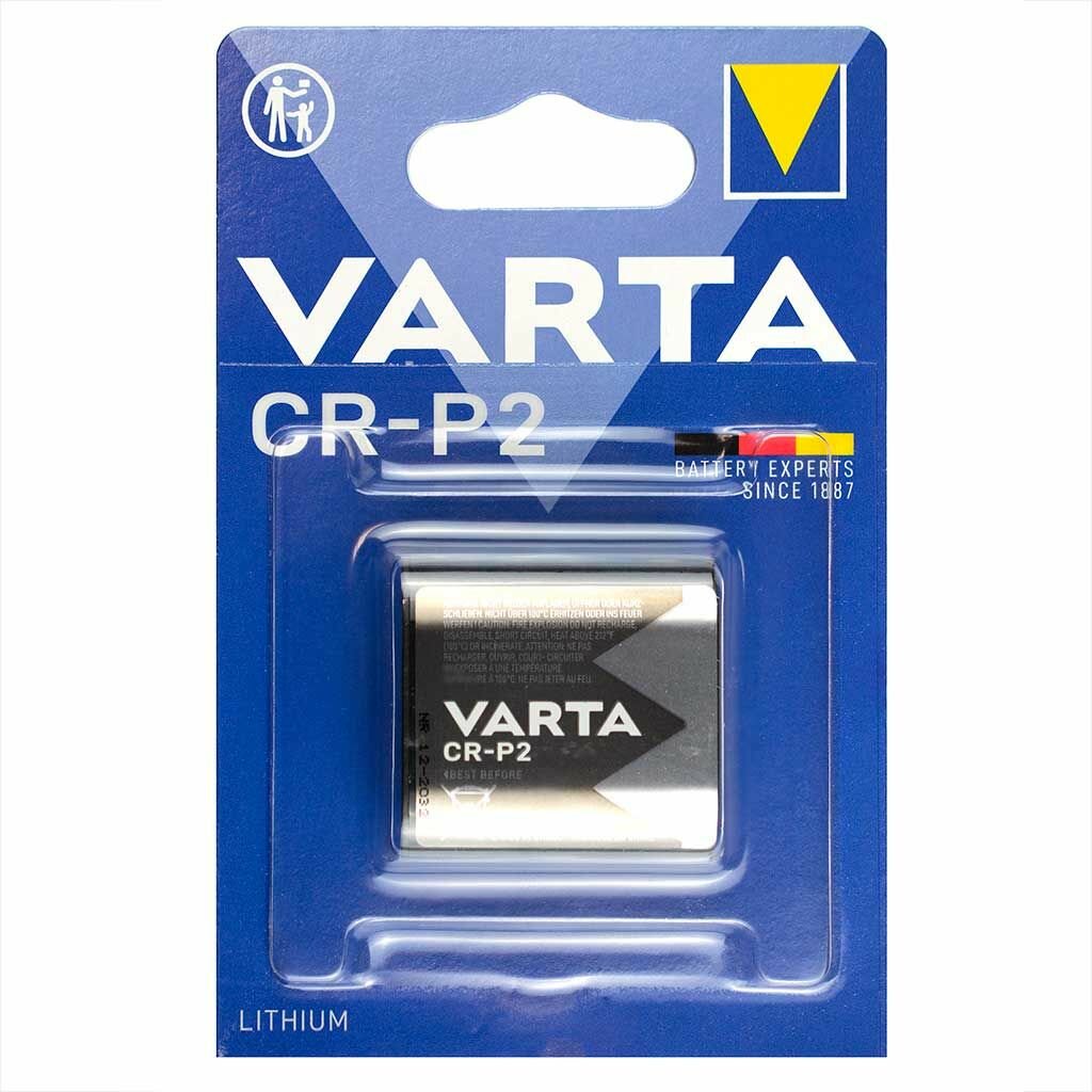 Батарейка для фото VARTA CR-P2 BL-1