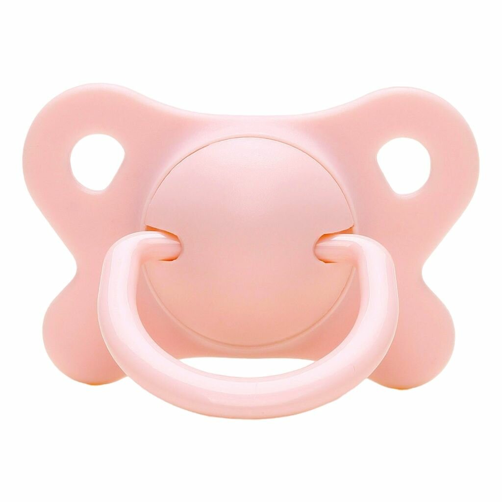 Умиротворитель, Соска для младенцев в форме бабочки - розовый