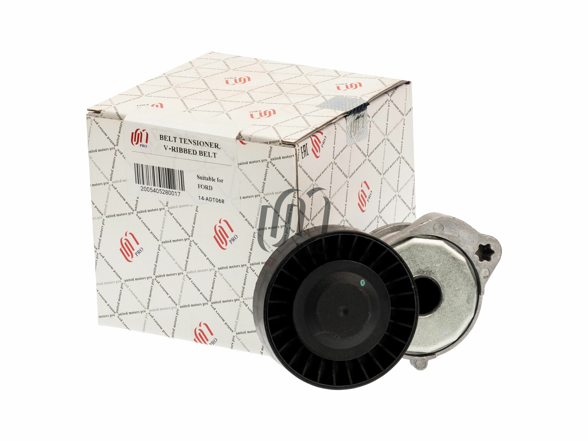 Натяжитель поликлинового ремня (в сборе) Ford (1563519) 75x21 UMpro