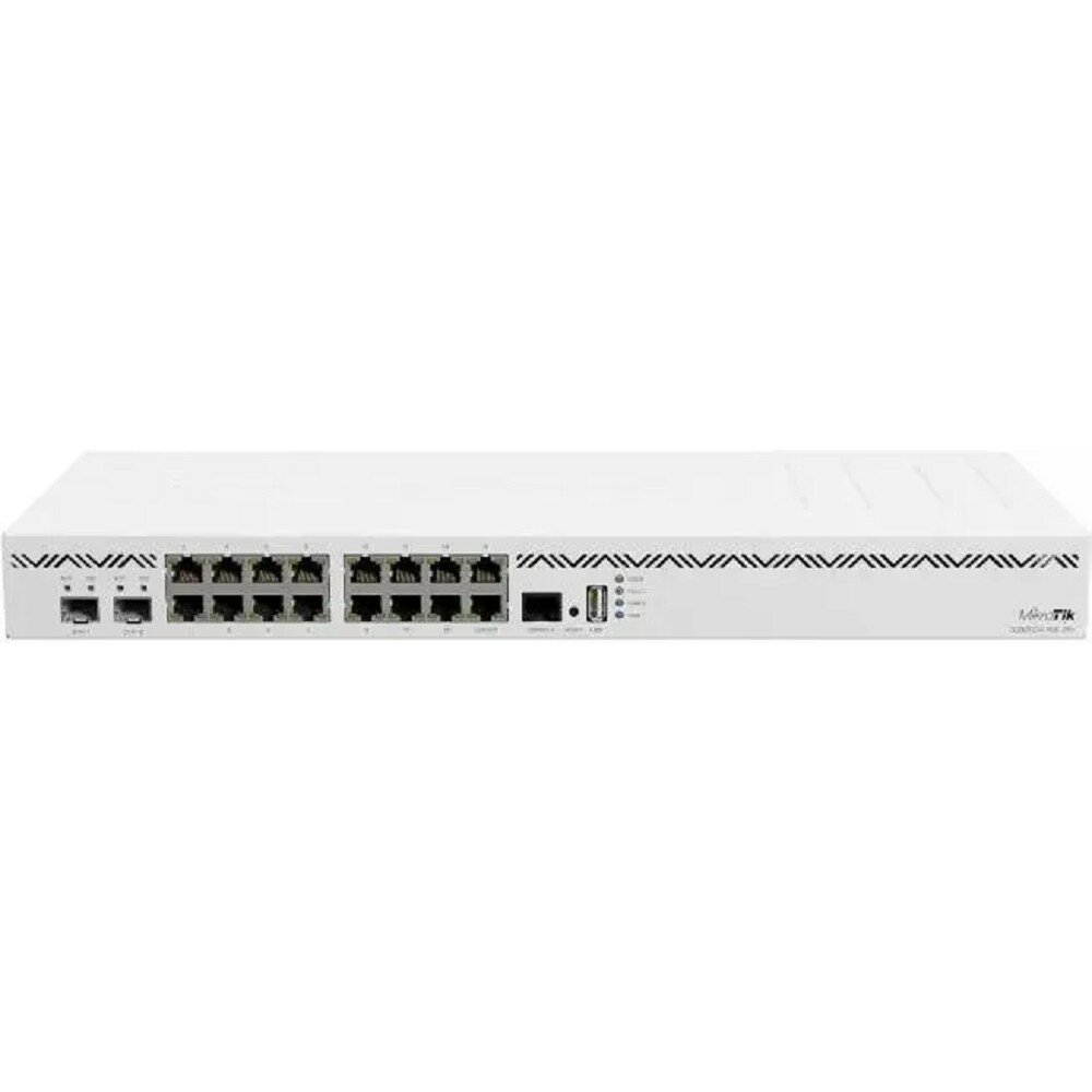Маршрутизатор MikroTik CCR2004-16G-2S+ Wi-Fi 1 (802.11b) Нет 0