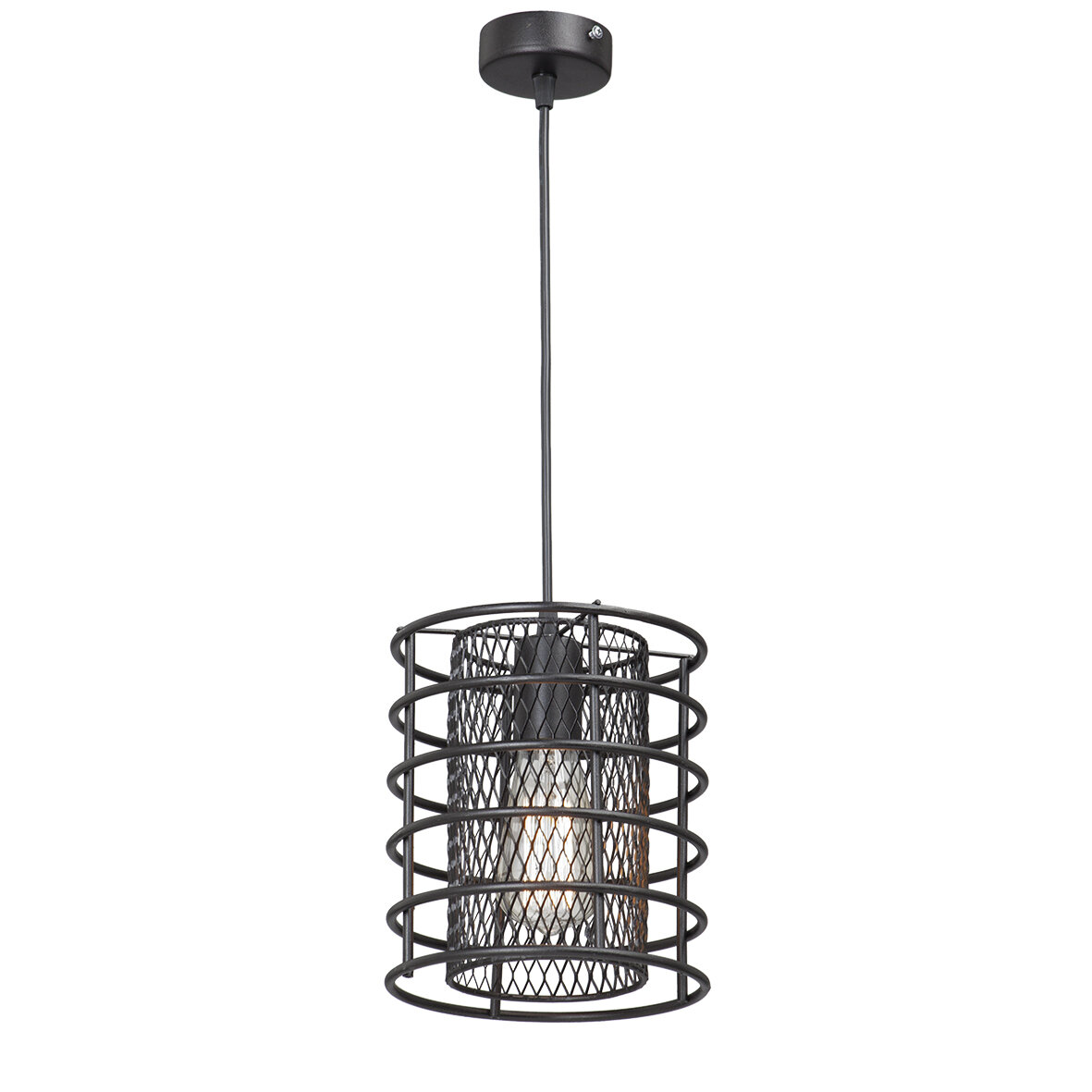 Люстра Vitaluce V4181-1/1S, E27, мощность до 60 Вт, IP20, черный матовый %распродажа!%