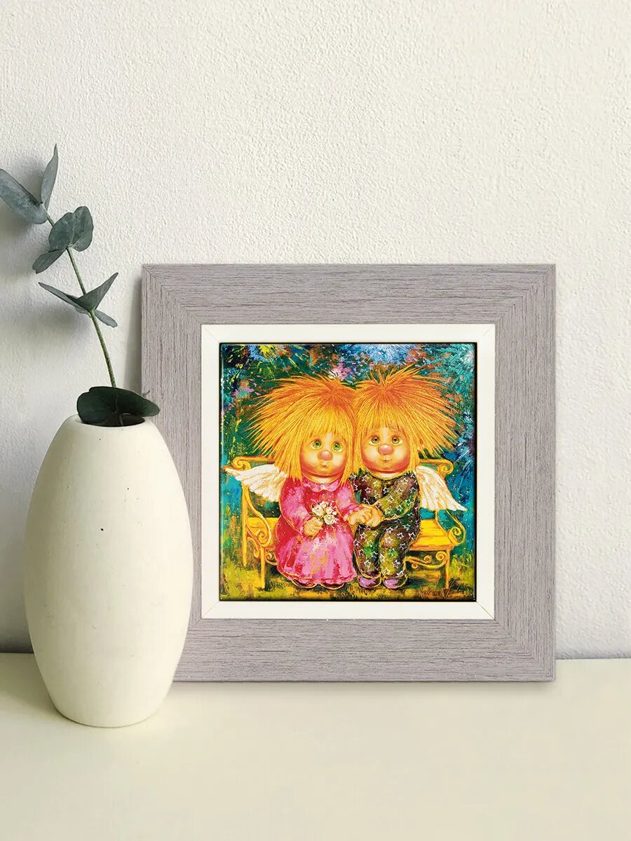 Картина с ангелом