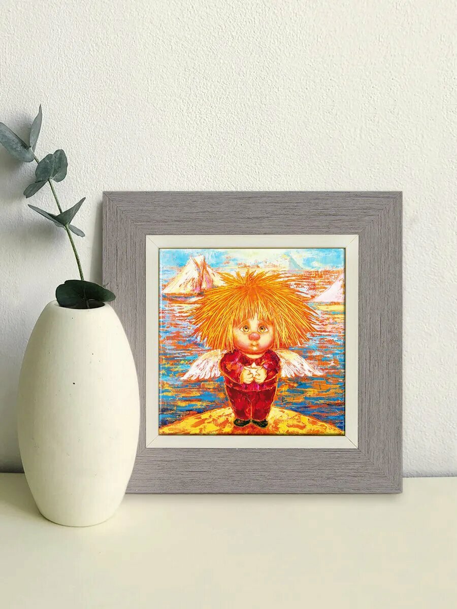 Картина с ангелом