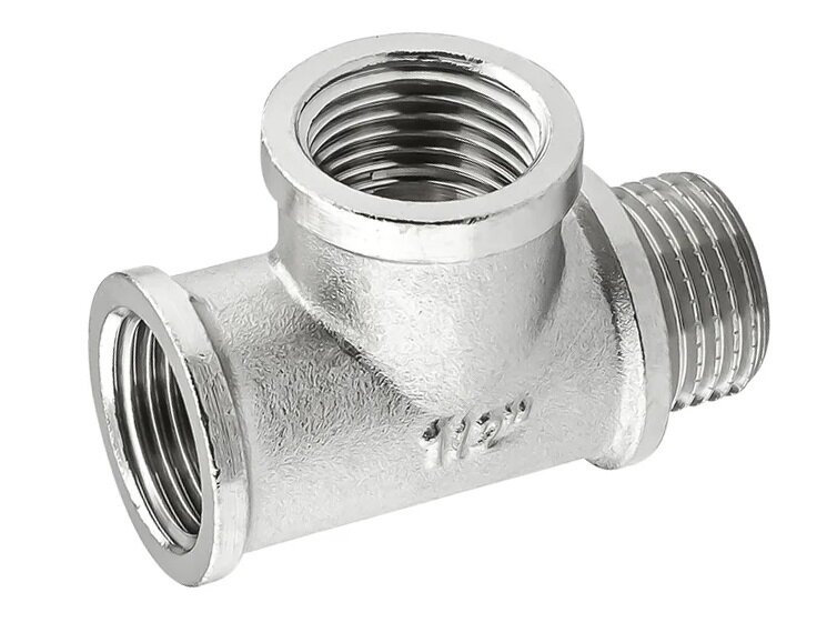 Фитинг тройник 1/2 PROFACTOR гайка-гайка-штуцер PF TF 176