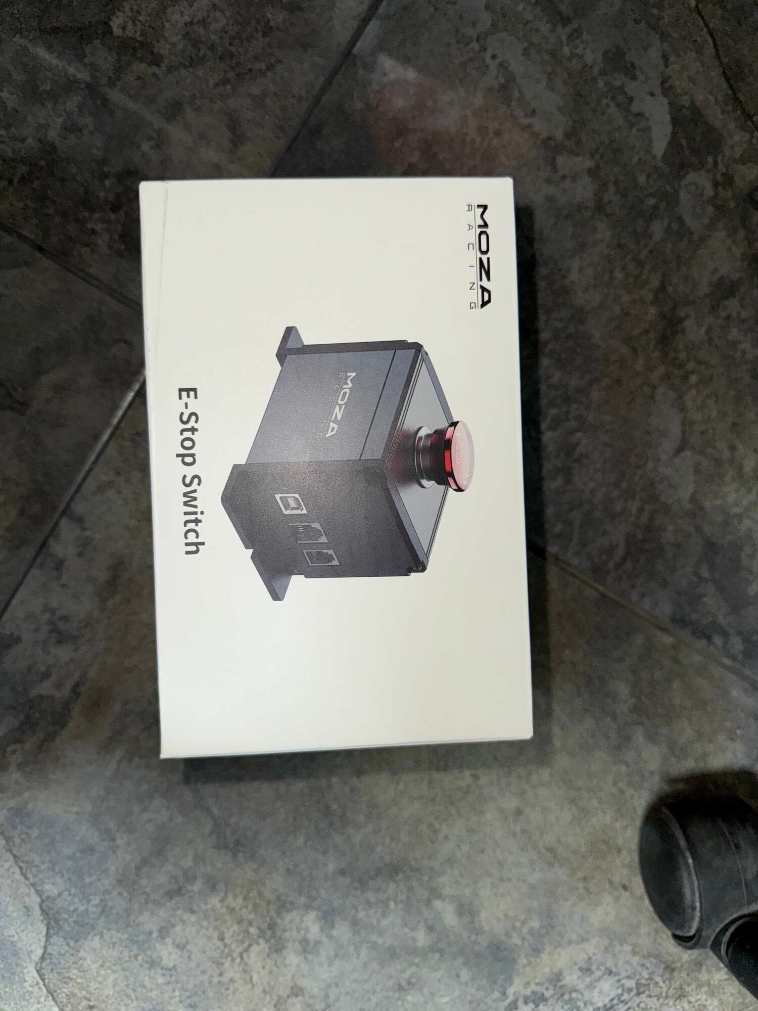 MOZA Racing E-STOP кнопка аварийного отключения питания, черный