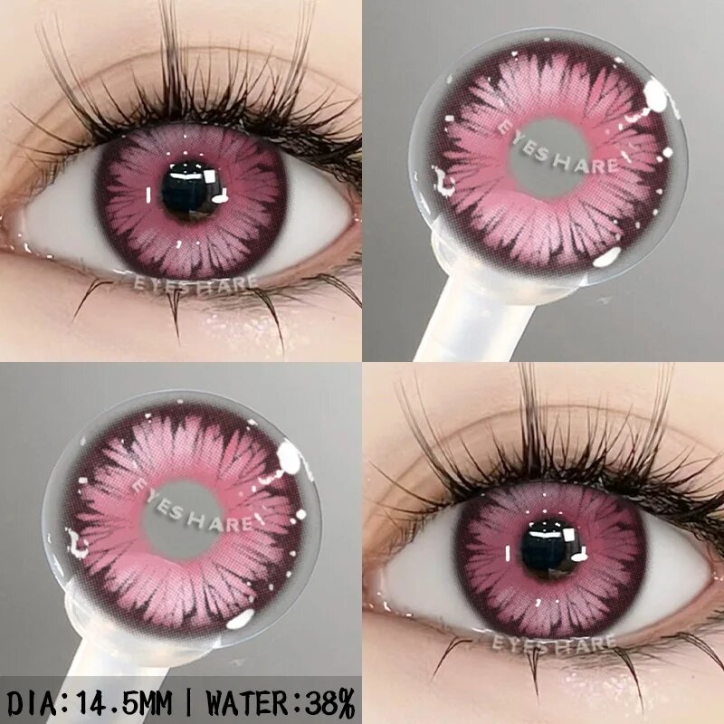 EYESHARE Цветные линзы MONTREUX-PINK 2 шт.