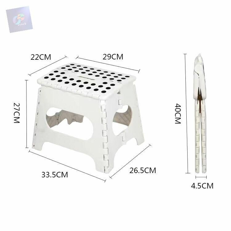 Складной табурет, портативный и практичный маленький табурет