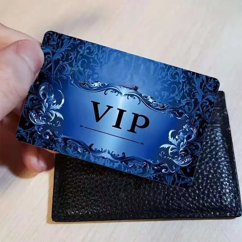 VIP карта, наклейка на карту, цвет 3