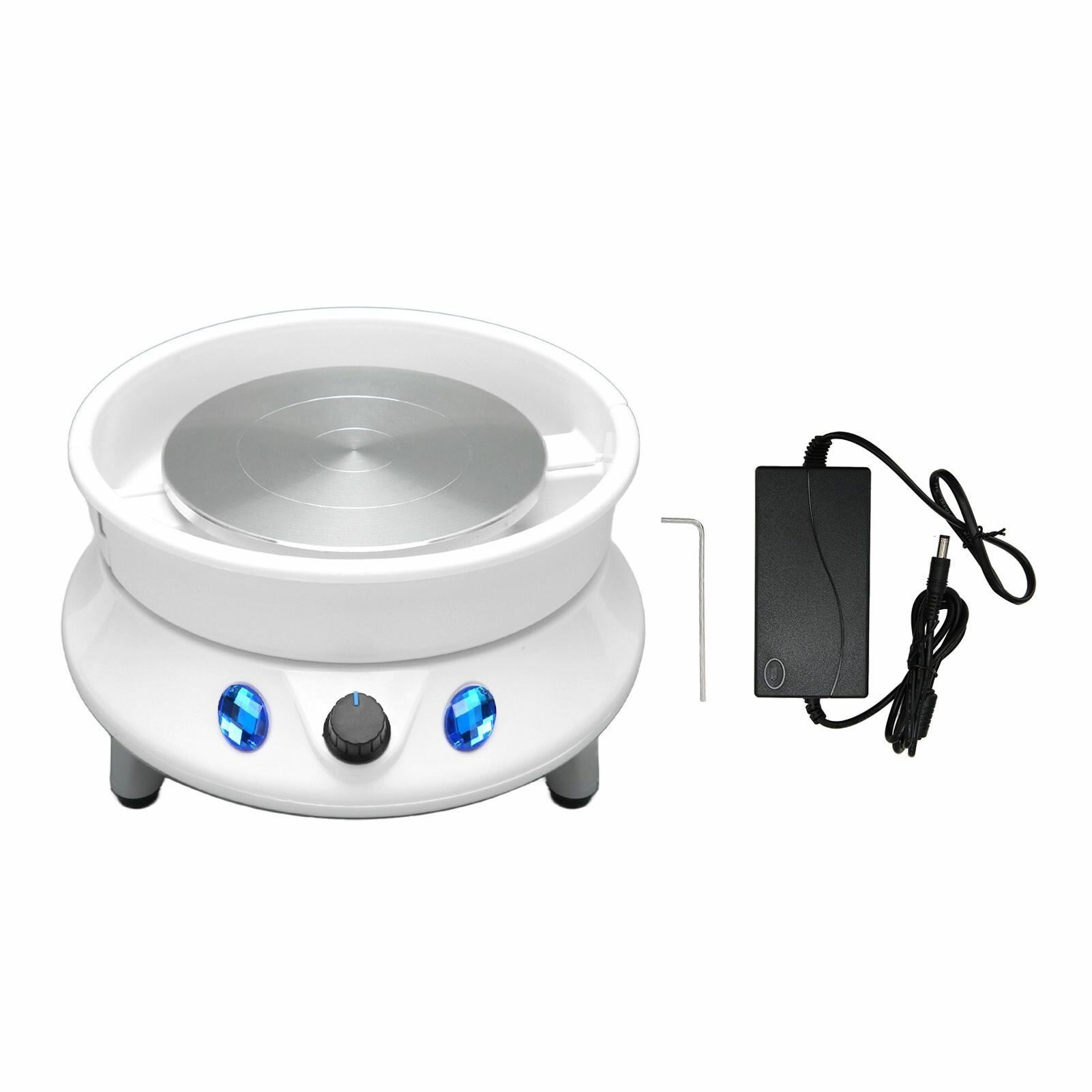 Электрическая гончарная веретено 5.9 дюймов, 200 об/мин, съемный поддон