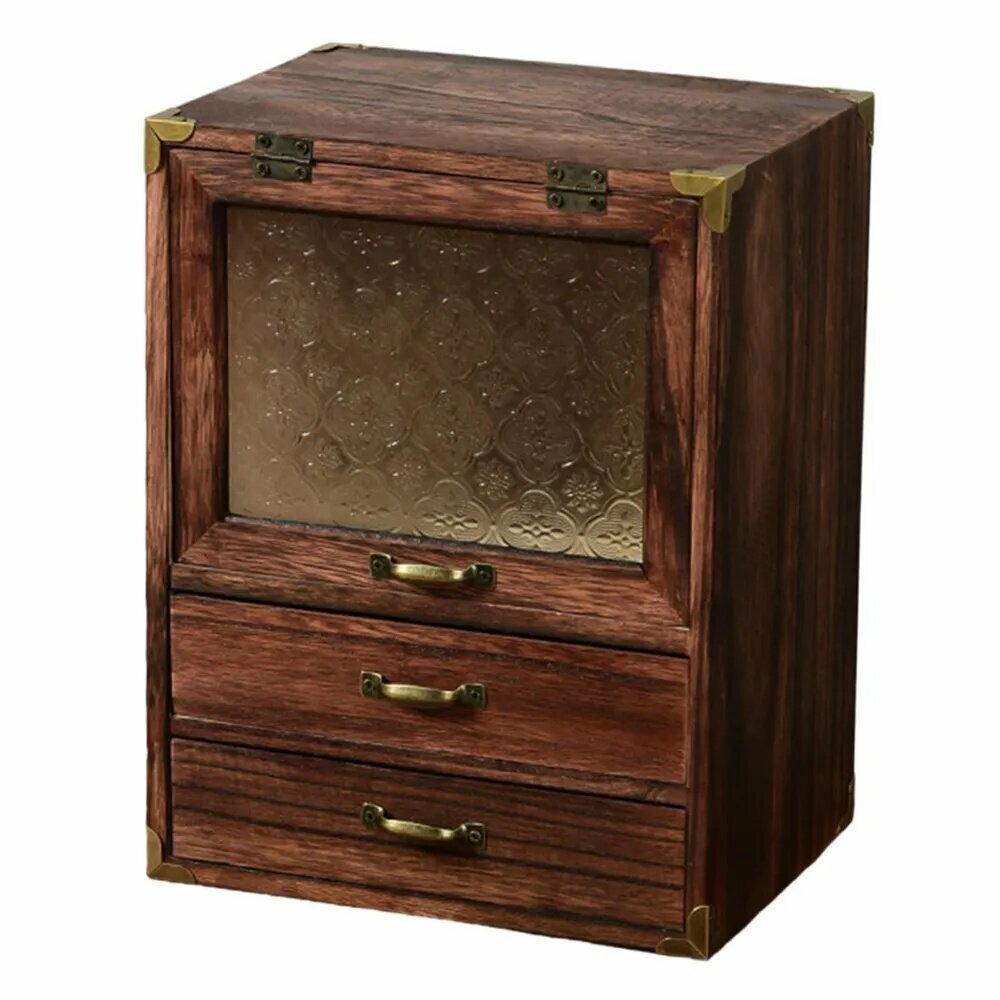 Шкатулка-комод Для украшений "Цветочный", 1 шт