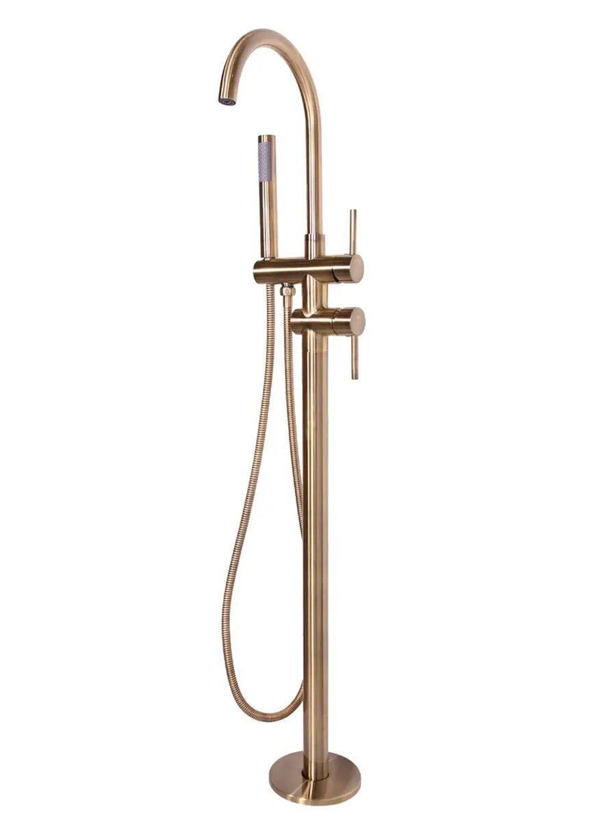 Смеситель напольный для ванны GB900BR Бронза