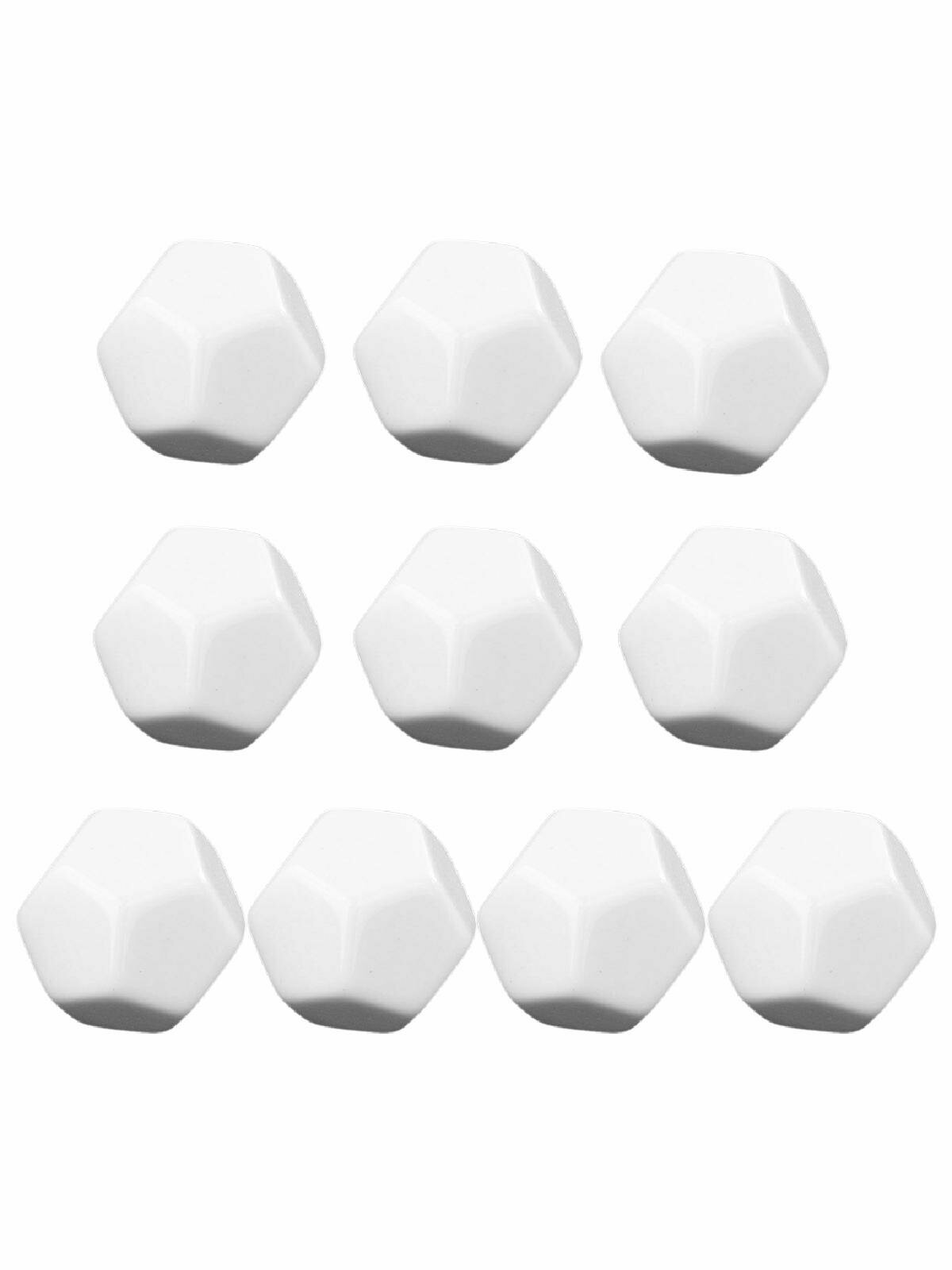 10 зерен, 12-гранный глянцевый кубик