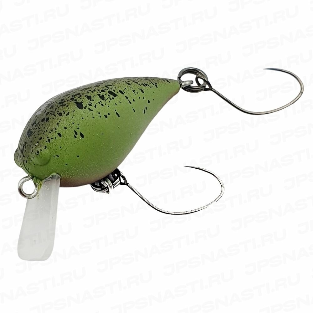 Японский воблер на форель Office Eucalyptus Mini Cura SS, 1.8 г, #10 / Форелевые приманки для рыбалки