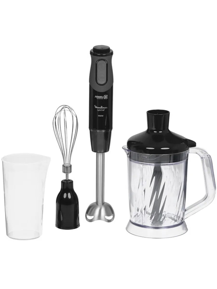 Блендер погружной Moulinex Optichef DD64R810 турборежим, черный