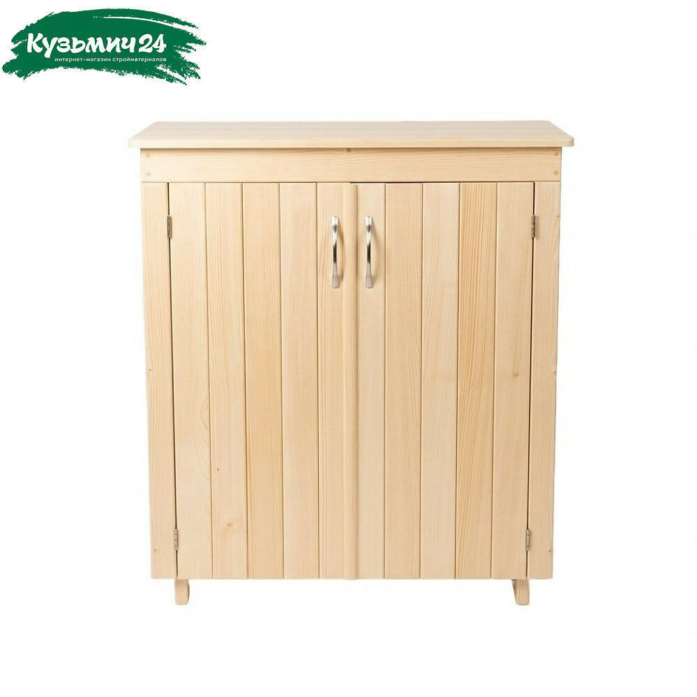 Комод большой, Липа, для бани и сауны, 450х850х930 мм, дерево