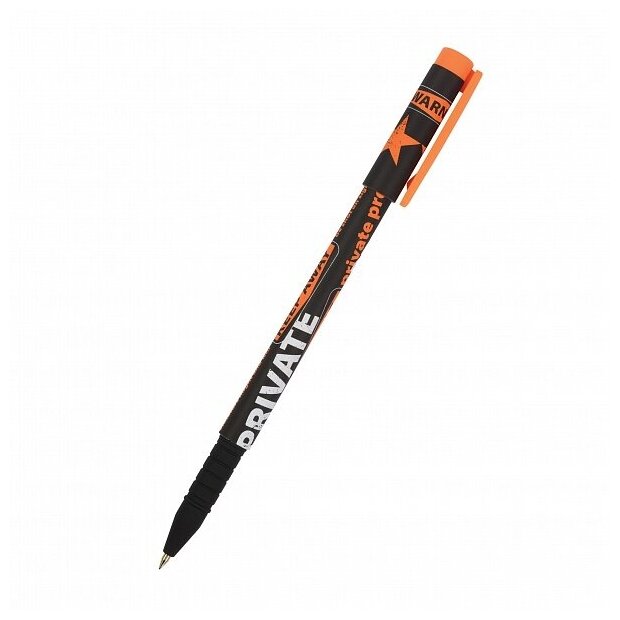 Ручка "FunWrite. Keep Away. Private" шариковая, 0.5 ММ, синяя