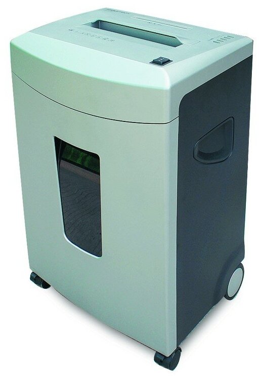 Шредер Office Kit S220 3.9 (секр. Р-2)/ленты/25лист./32лтр./скрепки/скобы/пл. карты/CD