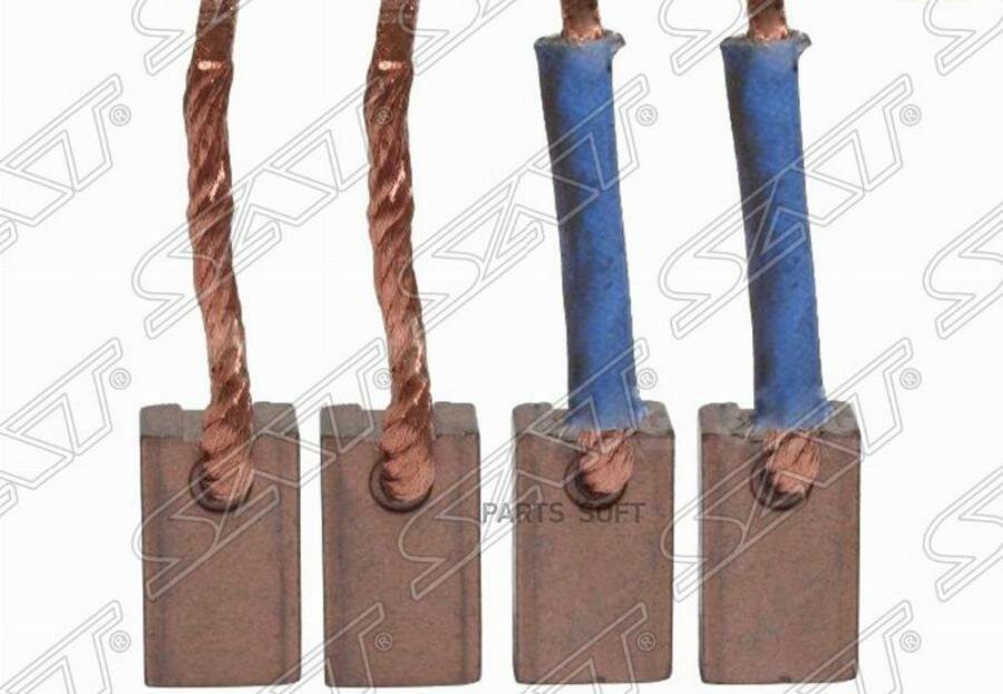 Щетка генератора/стартера 4 шт. NISSAN BLUEBIRD ##11/ATLAS F23/AD#10/11 84-95 SAT ST-23379-16E01 | цена за 1 шт