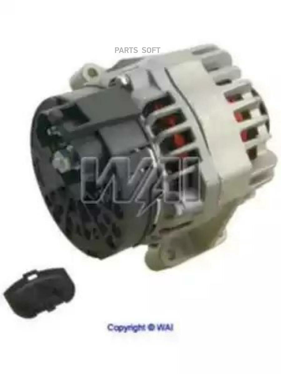 WAI 23800N Генератор (новый) Fiat Idea 1.2L 1.4L (2003-On) Lancia Ypsilon 1.2L 1.4L ()