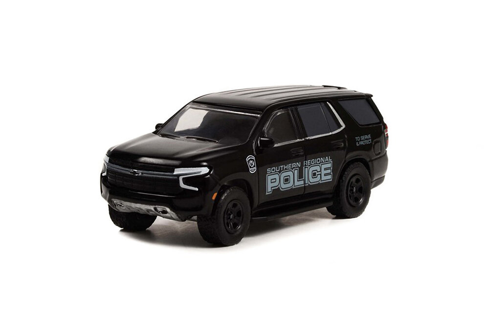 Chevrolet tahoe police pursuit vehicle southern regional police department pennsylvania 2021 (длина модели 6-10 см)