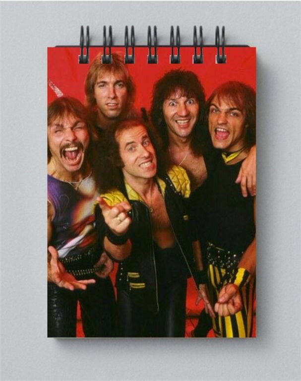 Блокнот Scorpions, Скорпионз №1, Размер А6, 10 на 15 см
