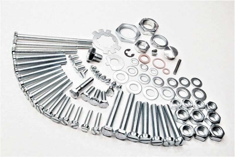 Комплект болтов, гайки и шайбы (двигателя) для Ява 350 модель 634 (Чехия)