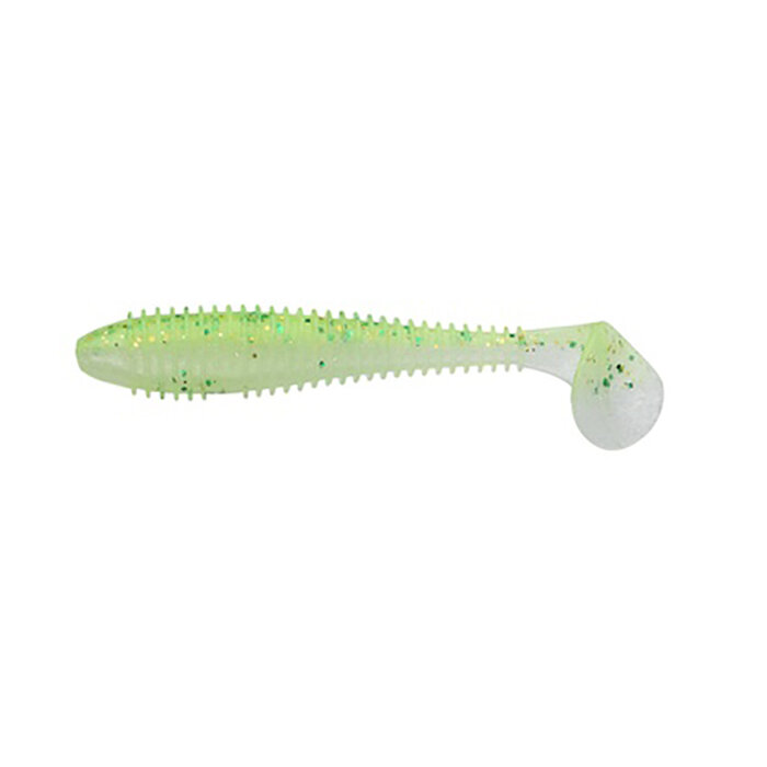 Мягкая приманка Keitech Swing Impact FAT 3.8 PAL# 02 Lime Chart Shad