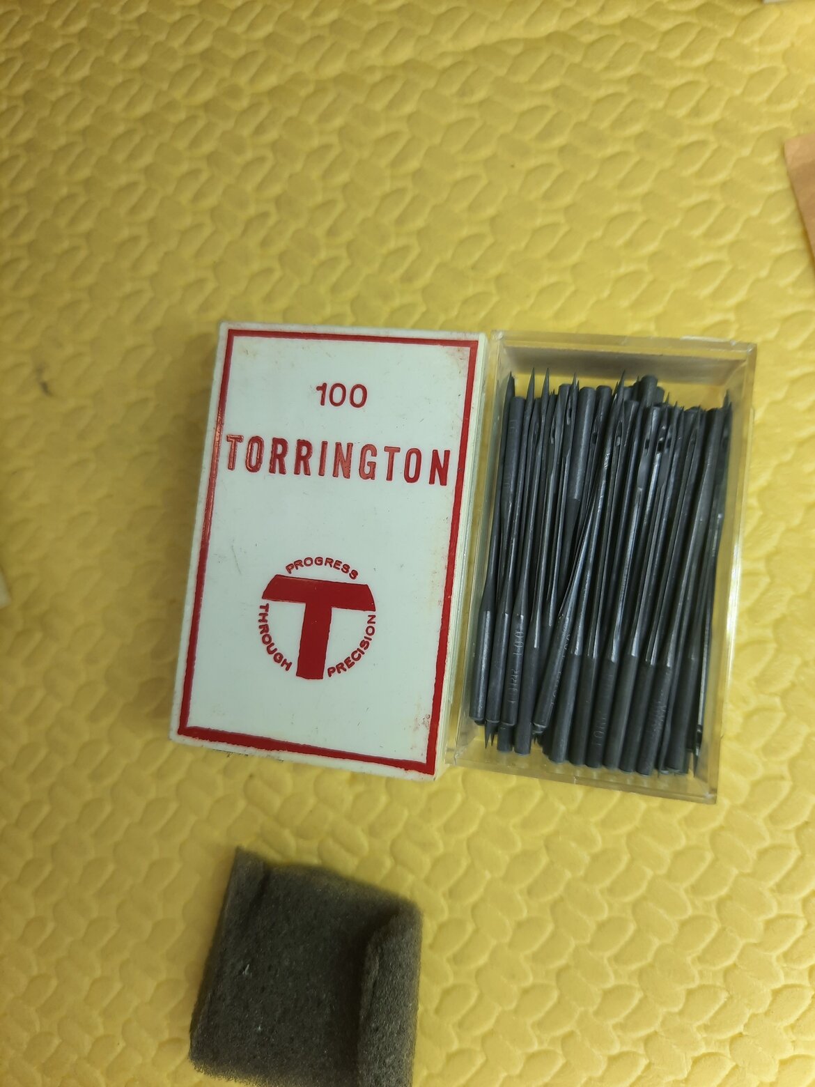 20шт Промышленных швейных игл Torrington тефлон 128TAS №100/040