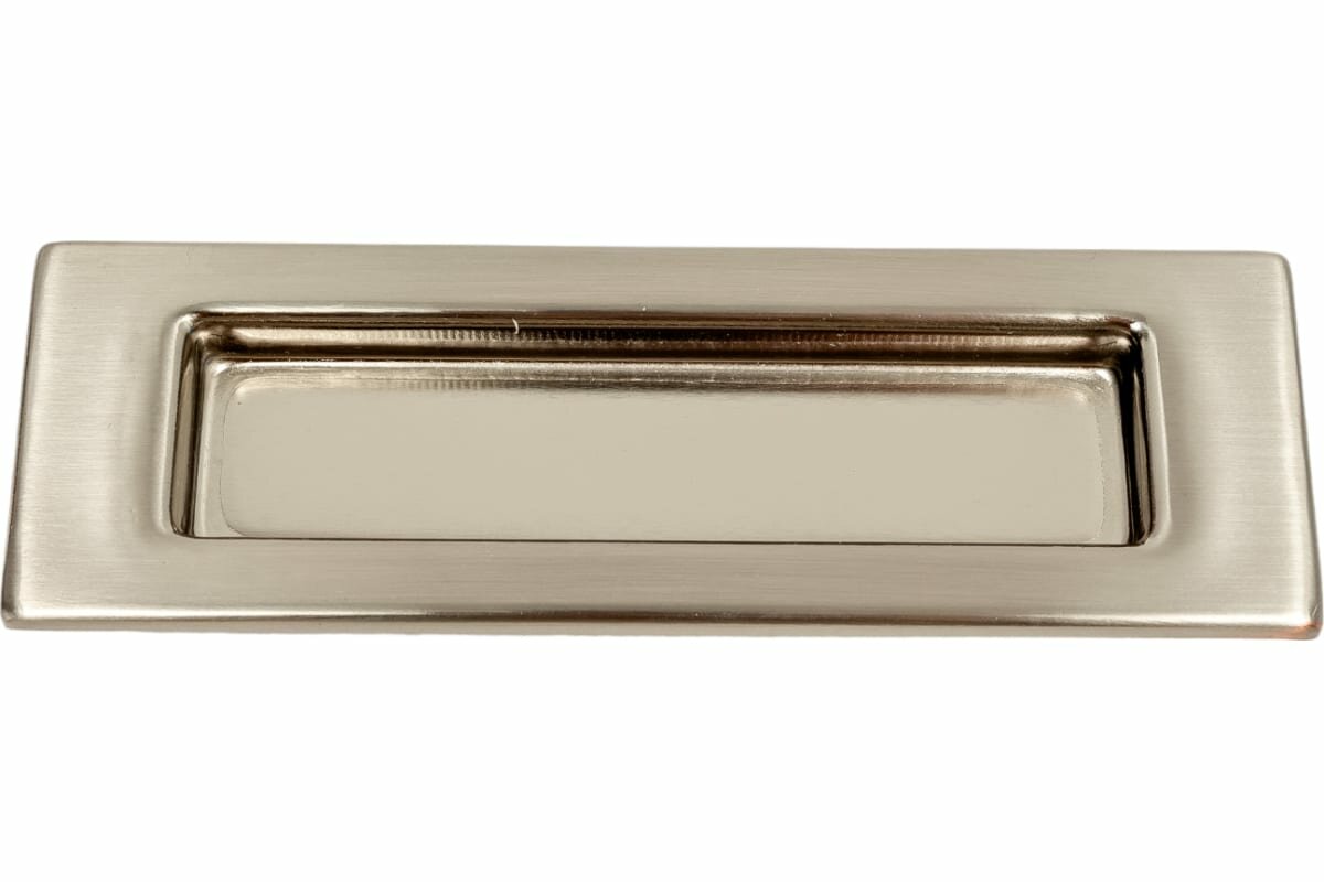 Ручки для раздвижных дверей Ренц никель матовый INSDH 602 SN - эргономичный дизайн