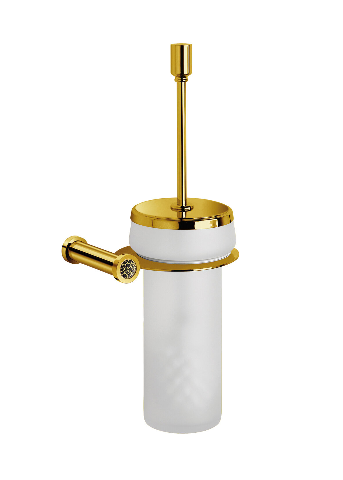 Ершик настенный WINDISCH GAUDI ROUND 89430MON золото/черный 380x160x155