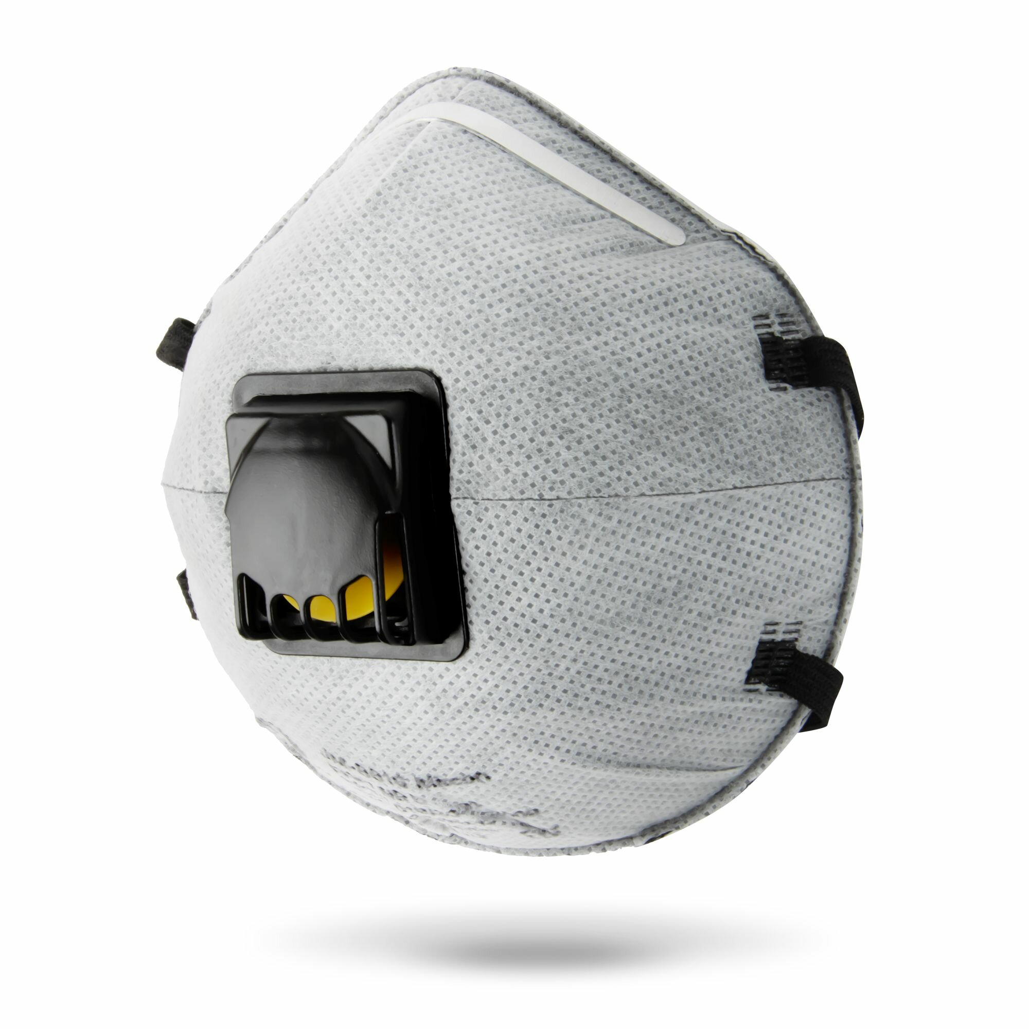 Противоаэрозольная полумаска с клапаном и угольным слоем JM-8616, FFP1, чашеобразная, - в упаковке 10 шт