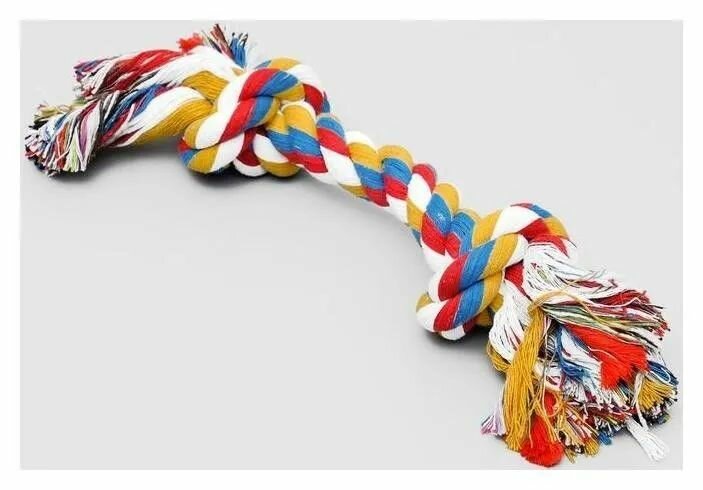 HOMEPET игрушка для собак канат с узлами, 170 г 35 см