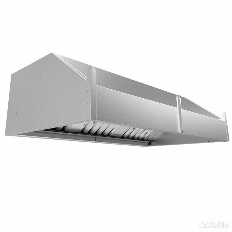 Зонт вытяжной пристенный Кобор зпв-100/110 нерж