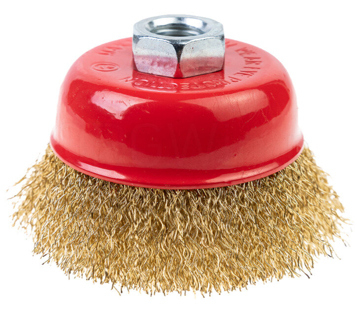 Щетка металлическая чашечная мягкая проволока для УШМ 75мм*M14мм YIDA
