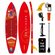 Сапборд SKATINGER Interstellar red