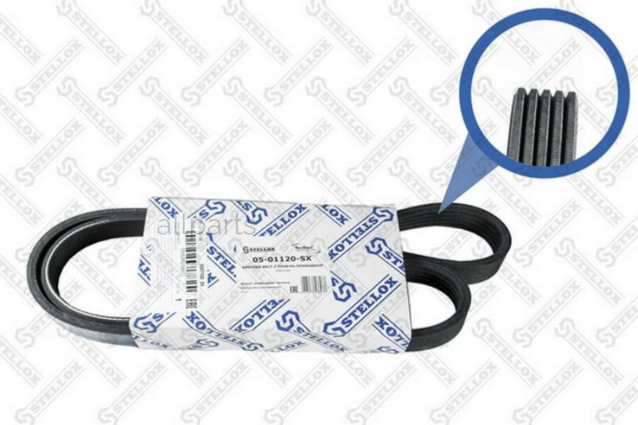 STELLOX 0501120SX ремень поликлиновой! 5PK1120 \ Audi Q7 4.2 V8 BAR 06>