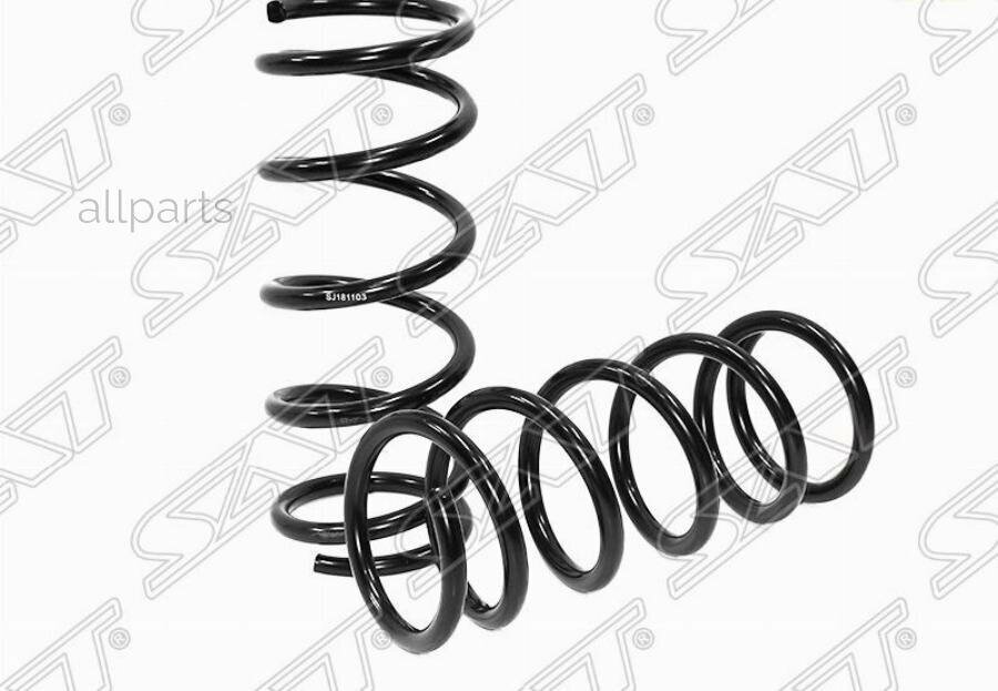 SAT ST-20902 Комплект пружин 2шт задние TOYOTA VOXY AZR65 01-07 4WD