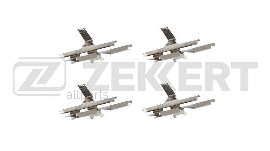 ZEKKERT BR-1481 Комплект установочный зад. торм. колодок Chevrolet Lacetti (J200) 05- Daewoo Nubira (J200) 00-