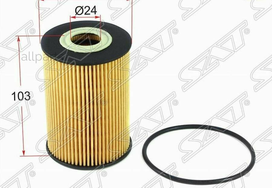 SAT ST-AY110-NS002 Фильтр масляный Nissan Patrol 97-10 / Cabstar 06-14