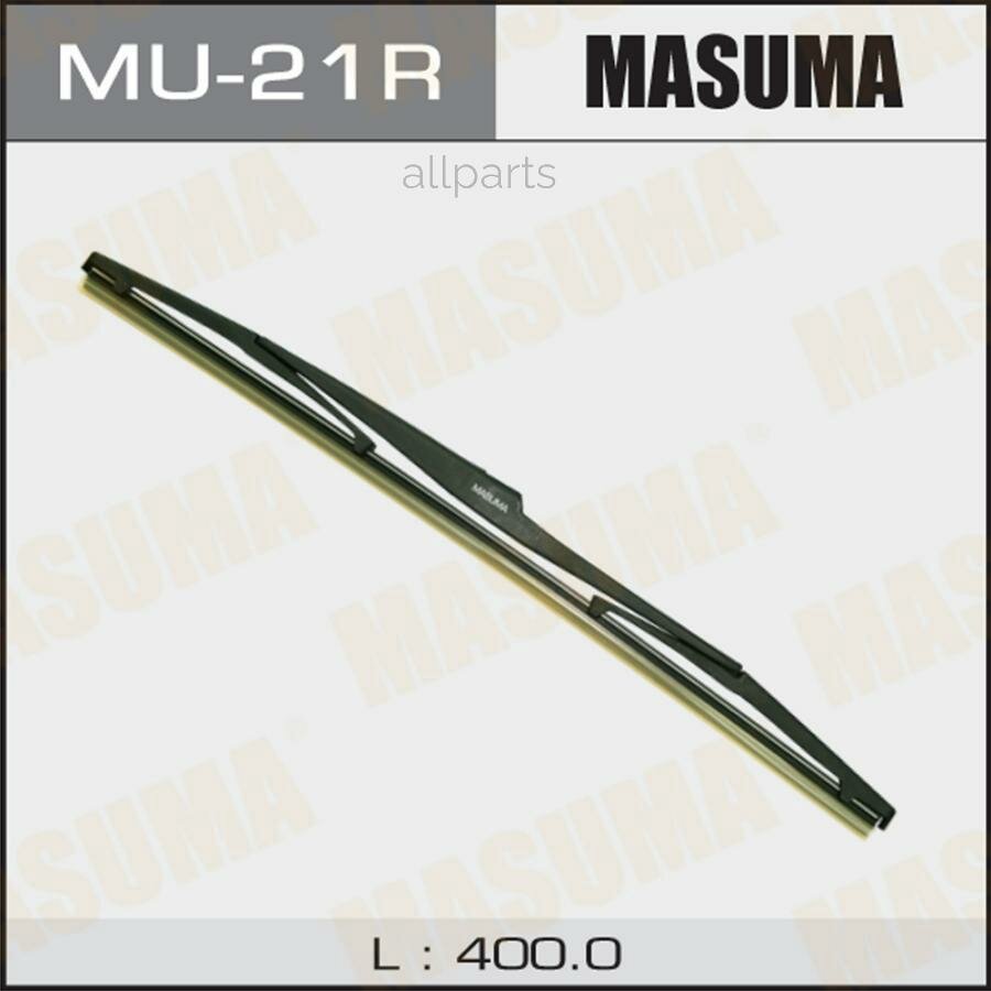 MASUMA MU-21R щетка! 400mm, задняя\ пластик