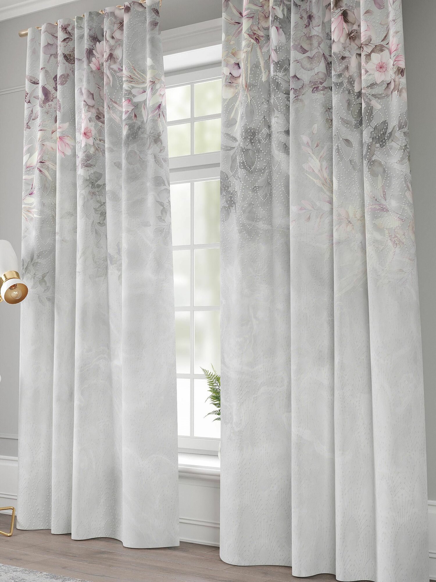 Комплект штор Comfy Way 150х260 см / шторы в комнату 2 шт / Ларнес