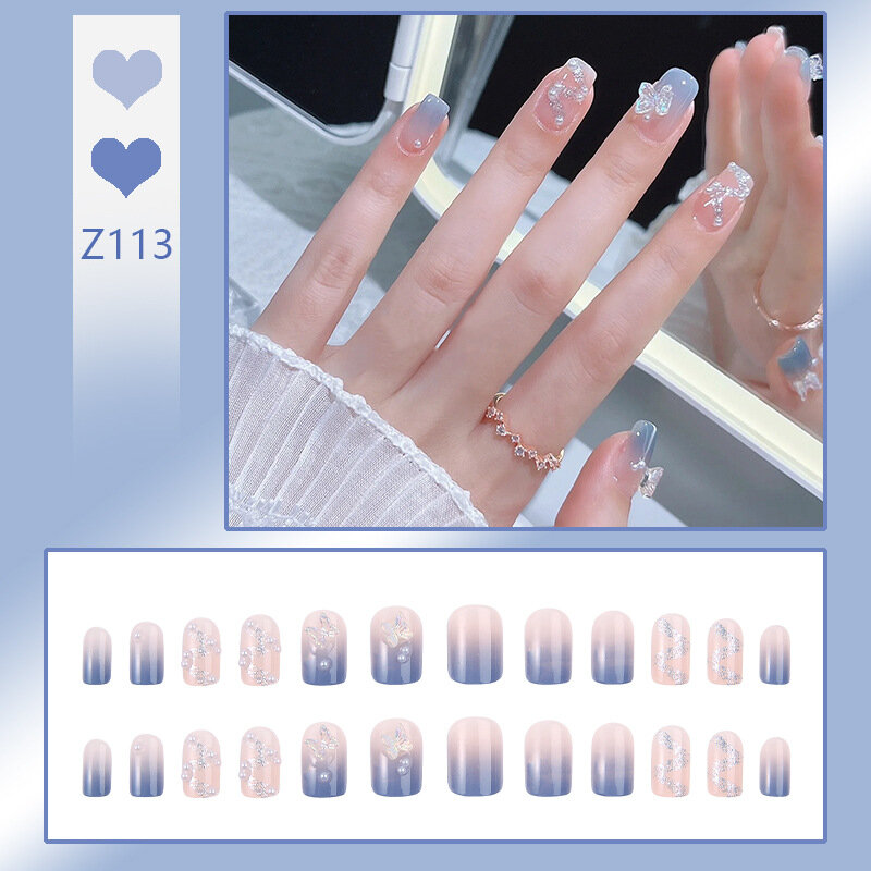 Net celebrity hot style broken diamond glitter nail art piece Z113-бесплатный набор для дизайна ногтей