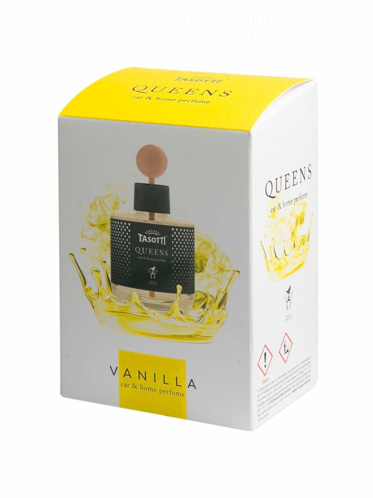 Ароматизатор Польша TASOTTI QUEENS Vanilla (27216)
