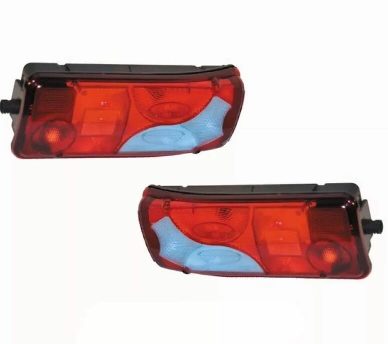 Задние фонари для MAN TGA, TGX светодиодный 0360 (правый, 1 шт ) (синий) (19876)