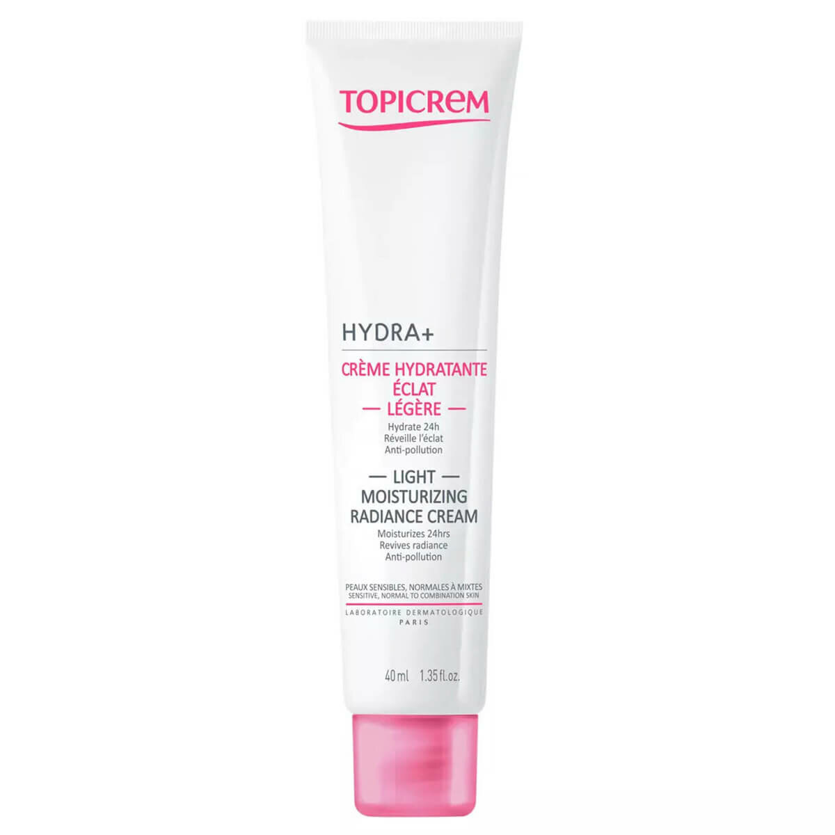 Легкий увлажняющий крем сияние 40 мл, Topicrem