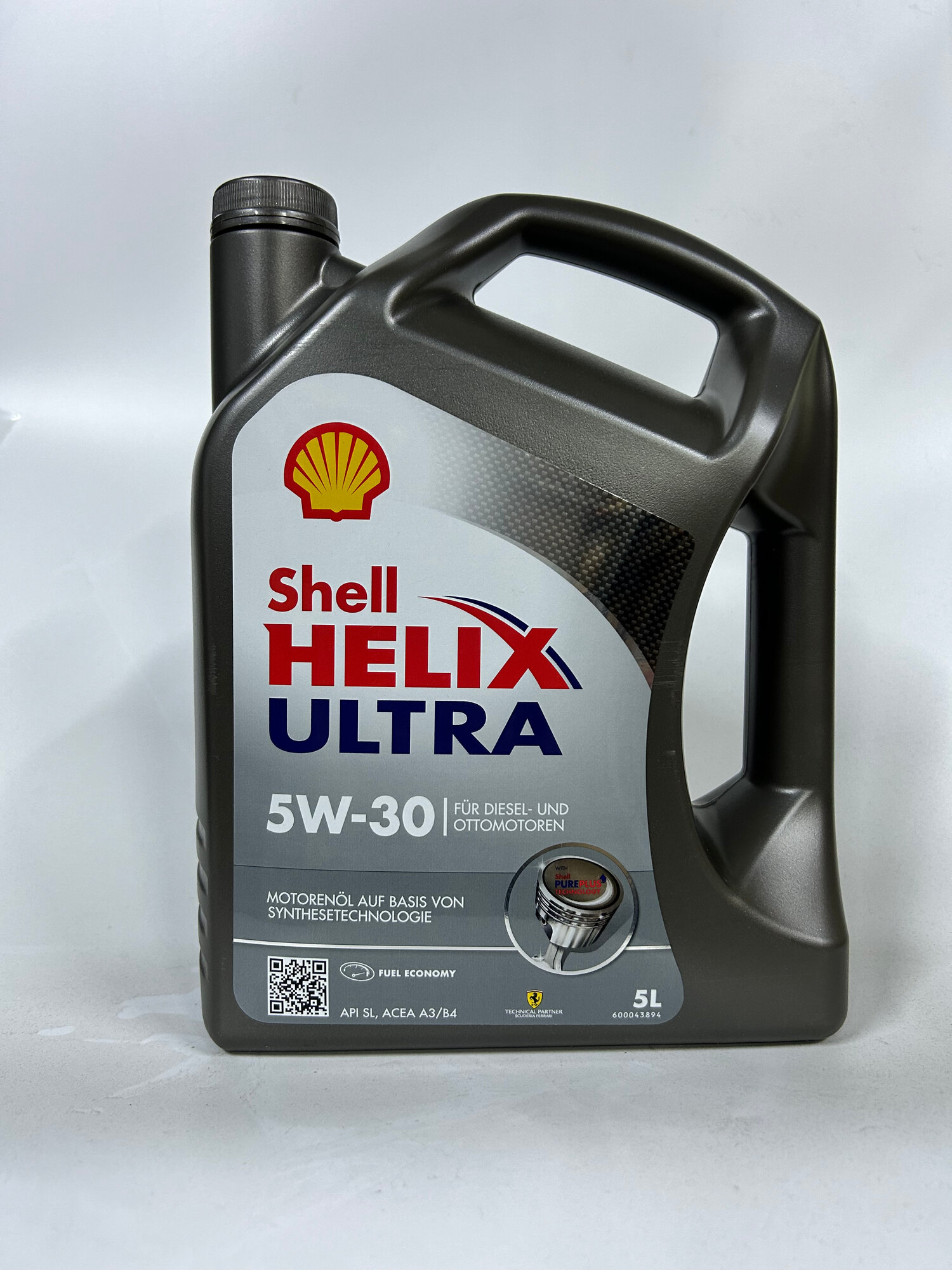 Синтетическое моторное масло Shell Helix Ultra 5w30 5 л.