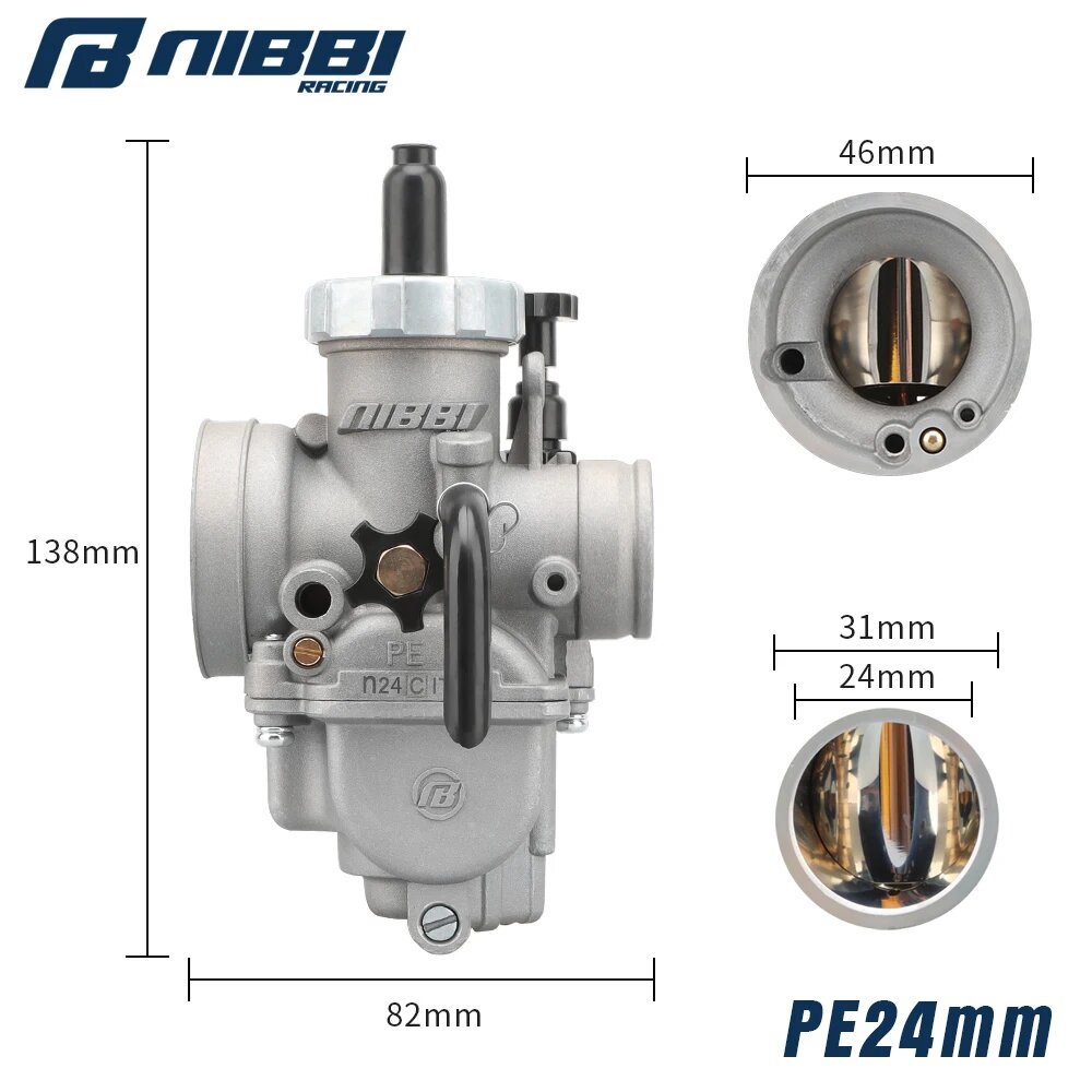 Карбюратор Nibbi PE24MM 2T/4T для мотоцикла