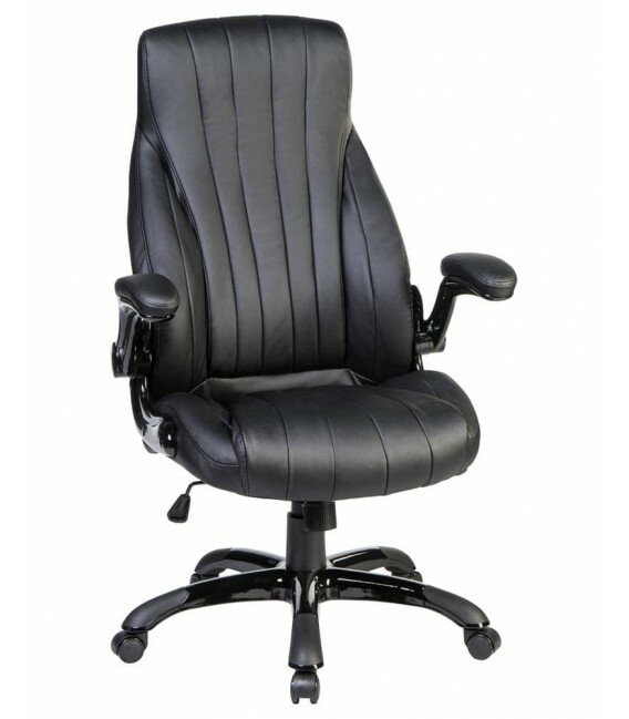 Офисное кресло для руководителей DOBRIN WARREN LMR-112B, черный